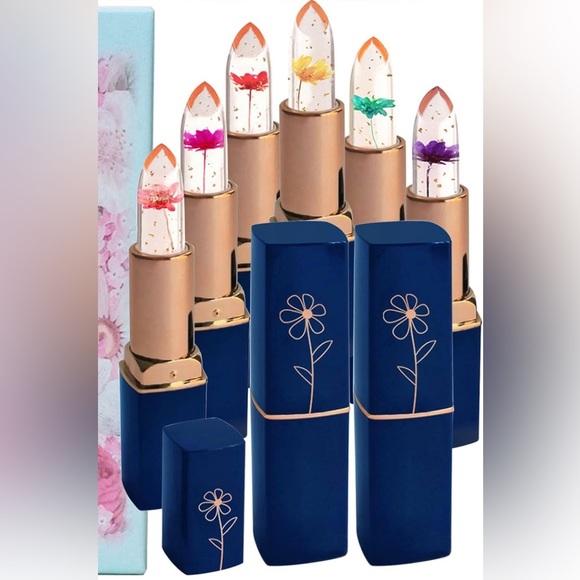 Makeup | Color Changing Crystal Flower Jelly Lipstick 1 | Poshmark